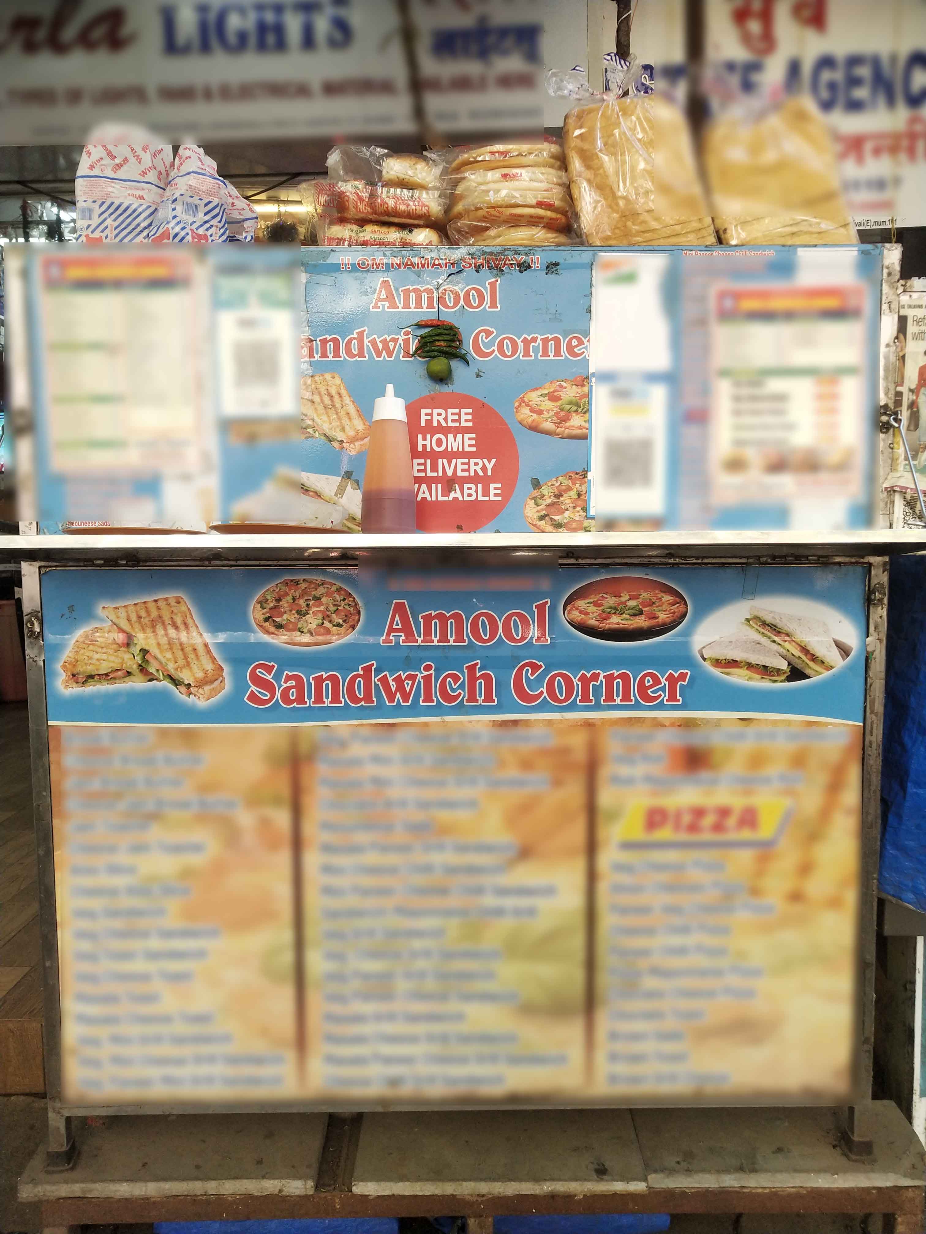 Amool Sandwich Corner, Kandivali East, Mumbai | Zomato