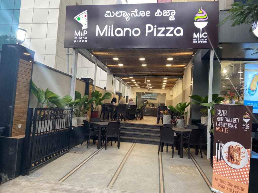 Menu of Milano Pizza, Indiranagar, Bangalore