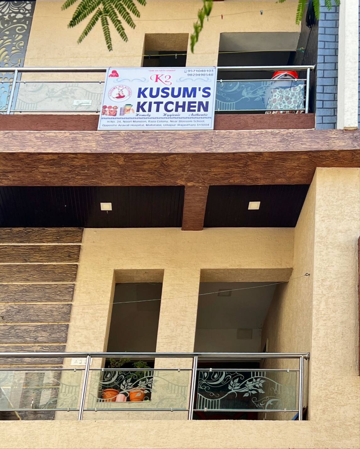 Menu of K2 Kusum's Kitchen, Bhuwana, Udaipur