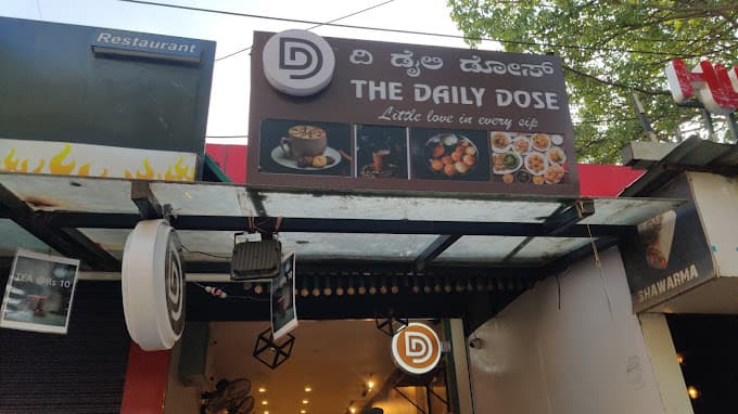 Menu of The Daily Dose, Yeshwantpur, Bangalore