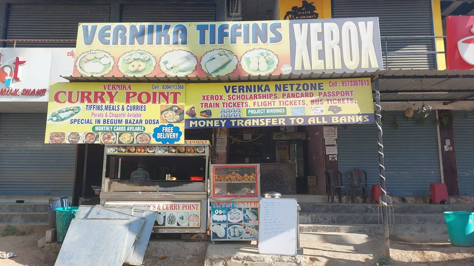 Vernika Tiffins, Suraram order online - Zomato