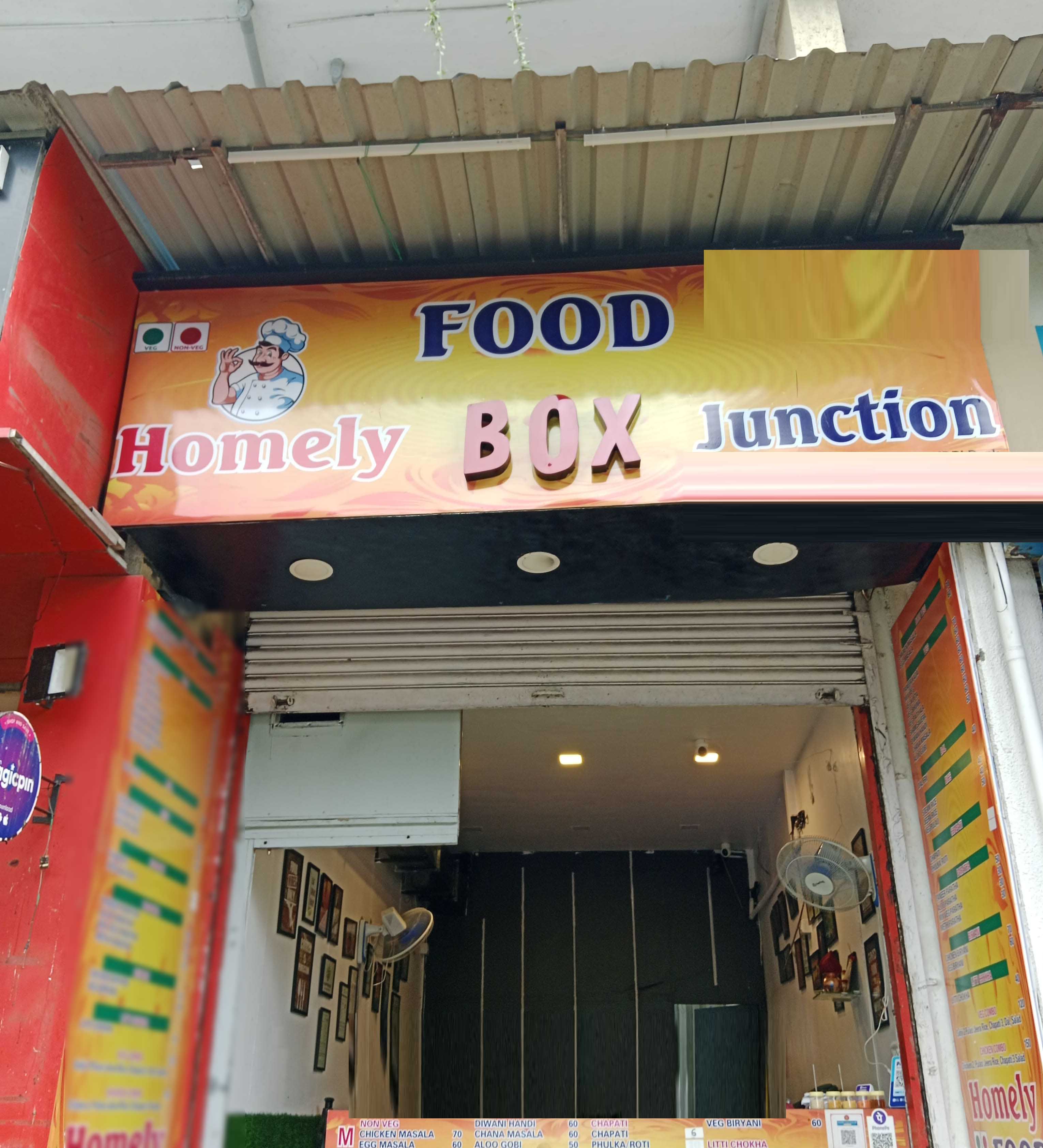 Menu of Homely Food Box Junction, Kharghar, Navi Mumbai