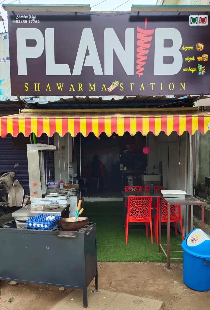 Plan B Shawarma Station, Alagapuram Pudur order online - Zomato