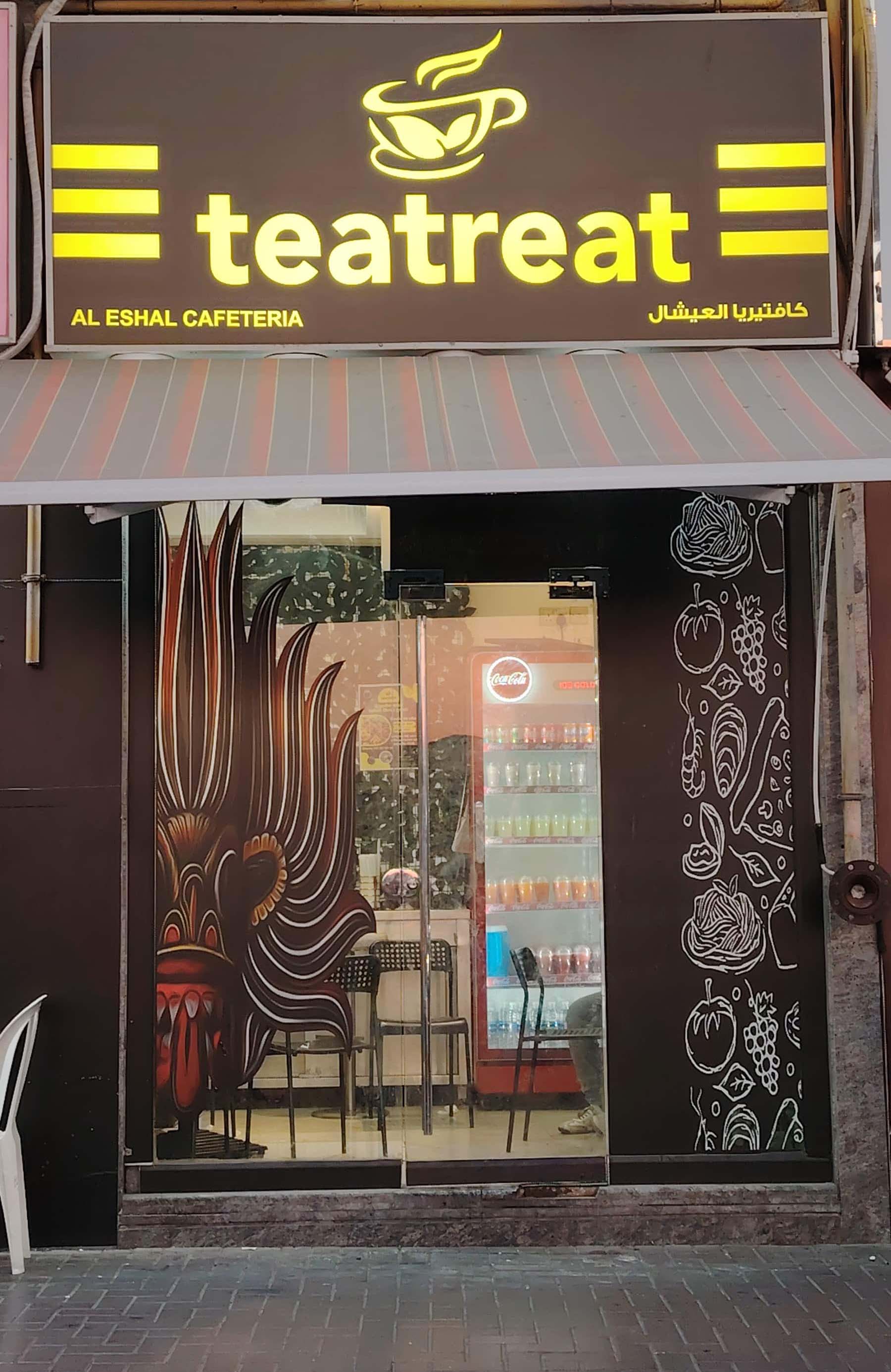Menu of Tea Treat (Al Eshal Cafeteria), Al Karama, Dubai