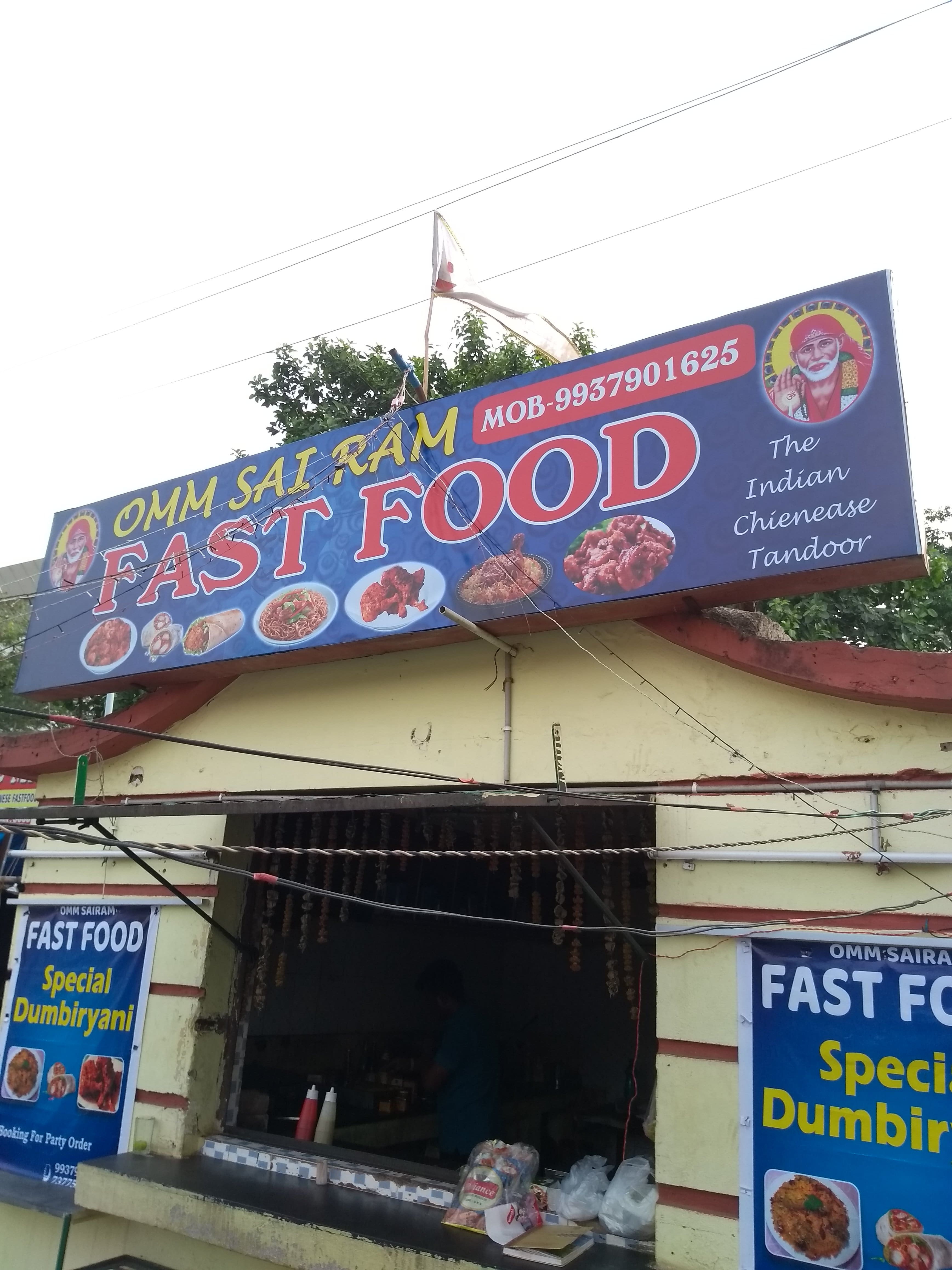 Omm Sai Ram Fast Food, Chandrasekharpur order online - Zomato