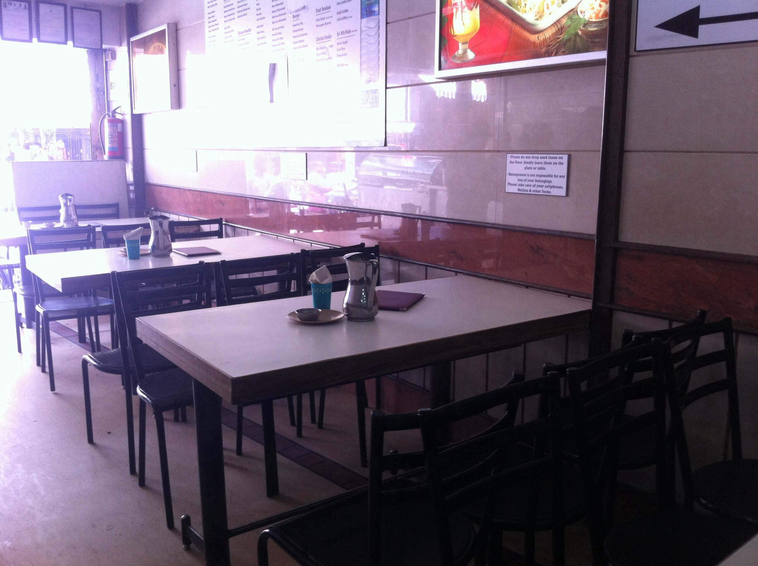 Menu of Vishnu Sagar, Commercial Street, Bangalore