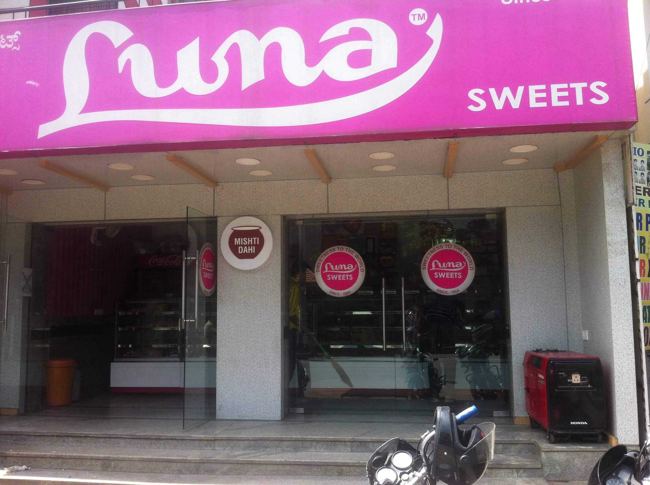 Luna Sweets, Frazer Town, Bangalore | Zomato