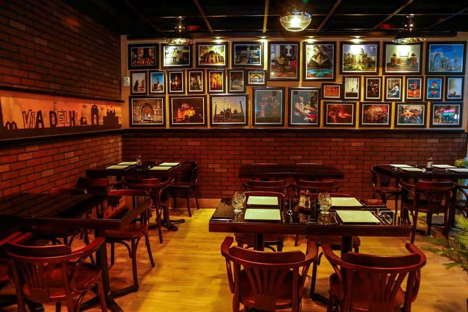 Menu of Via Delhi, Najda, Abu Dhabi