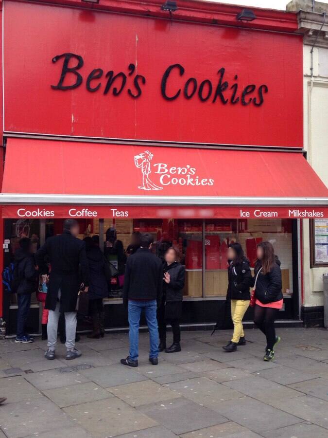 Ben's Cookies Menu, Menu for Ben's Cookies, South Kensington, London ...
