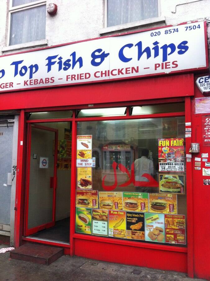 Tip Top Fish & Chips, Southall, London - Zomato UK