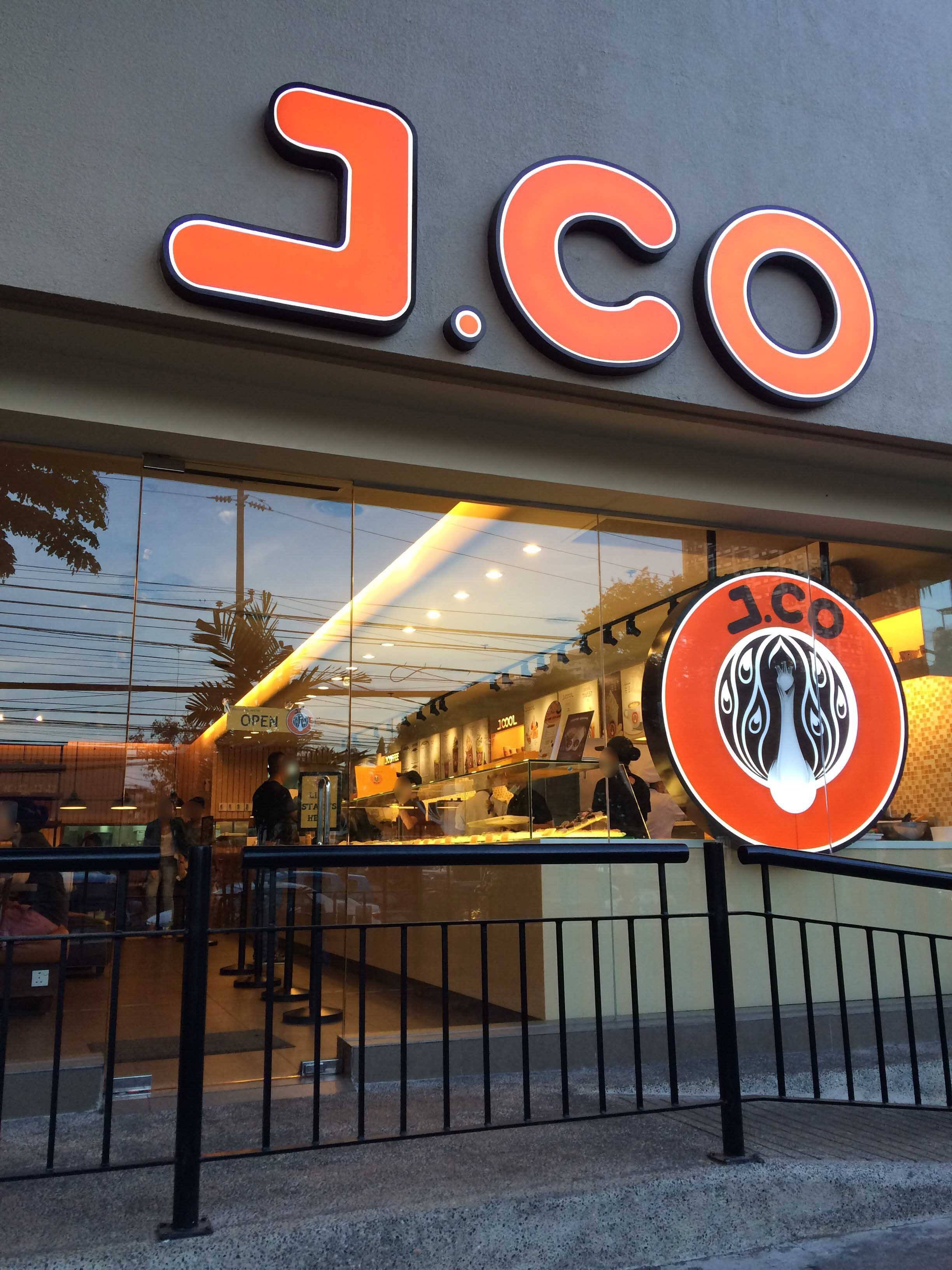 Menu of J.CO Donuts & Coffee, Malate, Manila