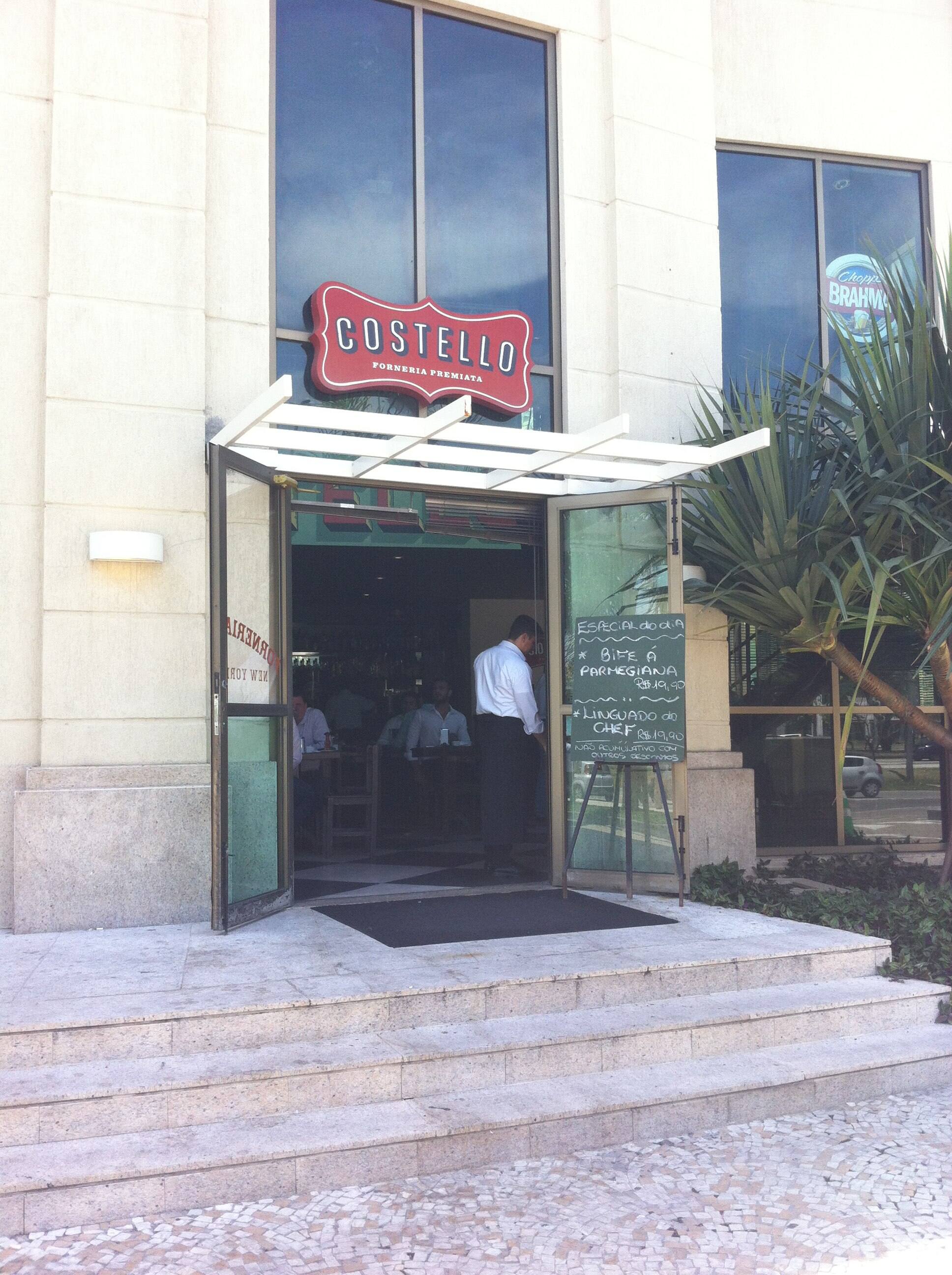 Costello Menu , Menu de Costello, Barra da Tijuca, Rio de Janeiro