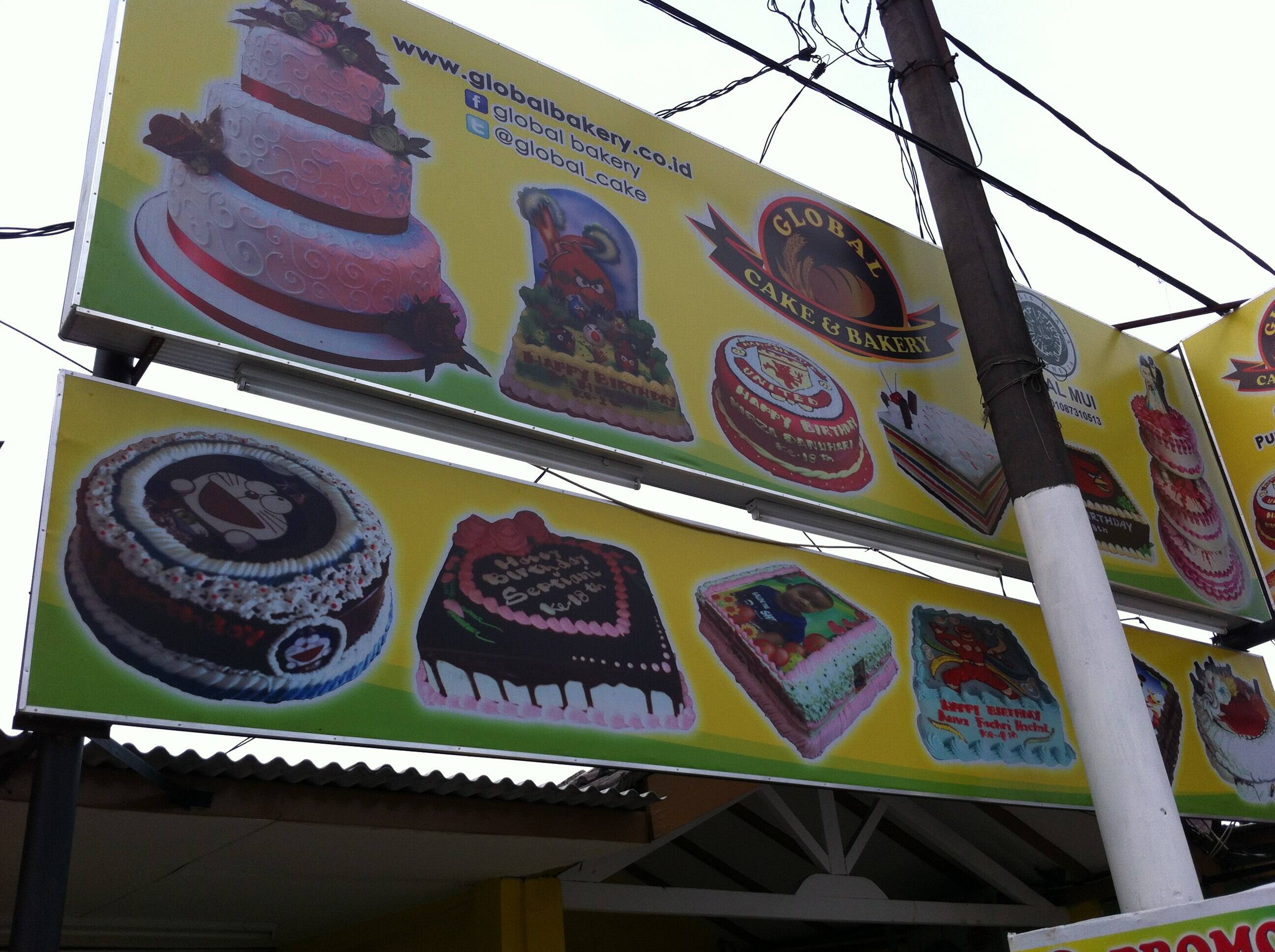 Global Cake & Bakery Menu, Menu untuk Global Cake & Bakery, Medan ...