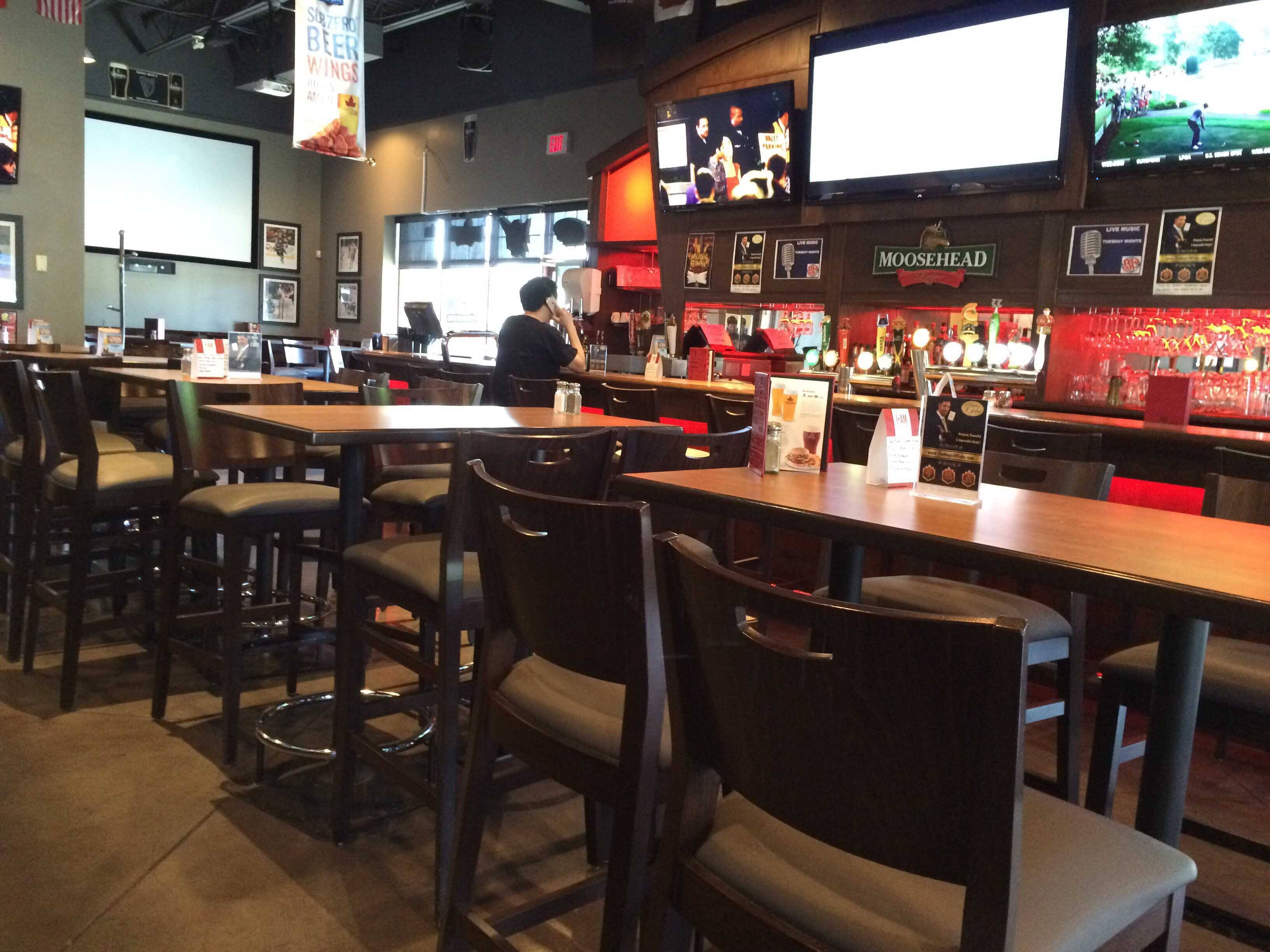Menu of Boston Pizza, Markham, Toronto