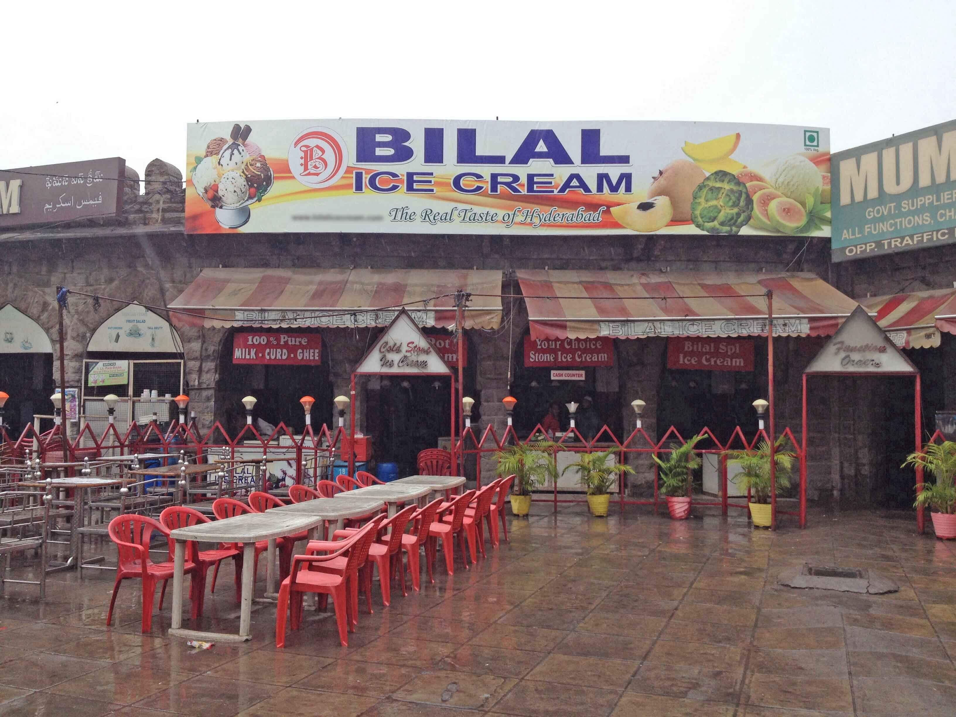 Menu of Bilal Ice Cream Parlour, Nampally, Hyderabad