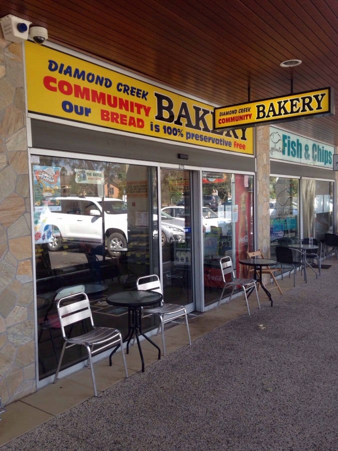 Diamond Creek Community Bakery Menu - Urbanspoon/Zomato
