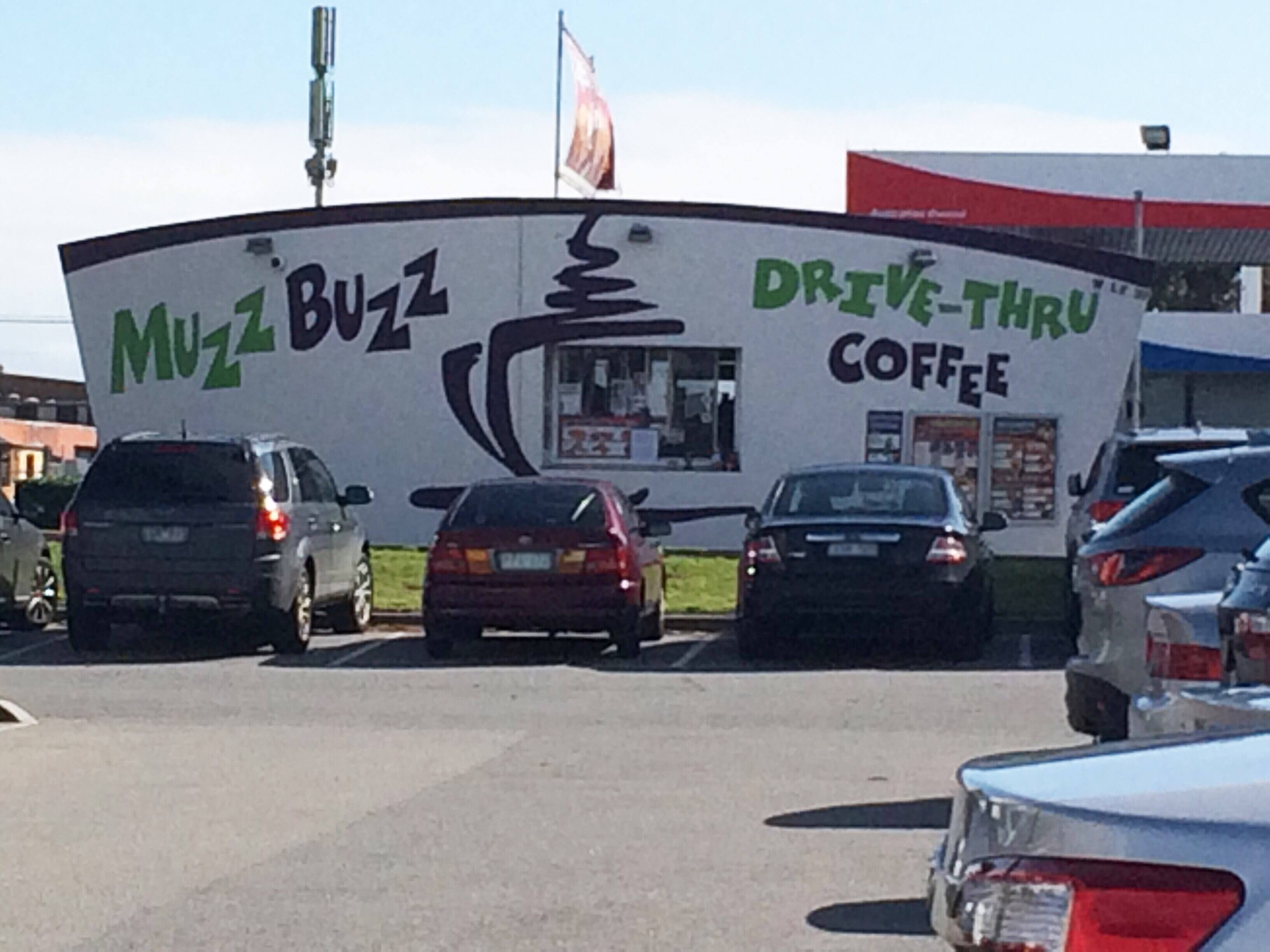 Muzz Buzz Menu, Menu for Muzz Buzz, Cheltenham, Melbourne