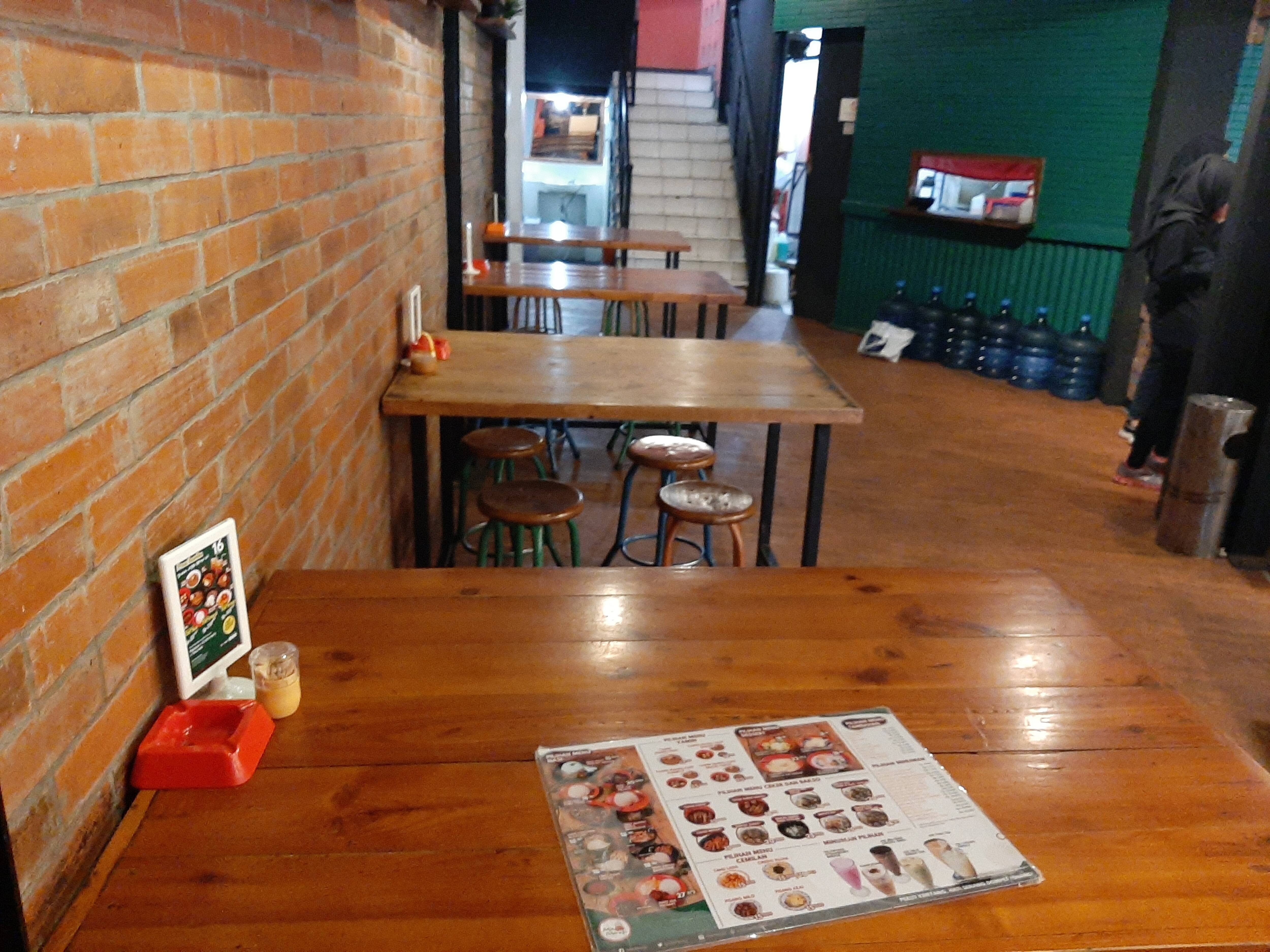 Menu of Mie Merapi, Buahbatu, Bandung