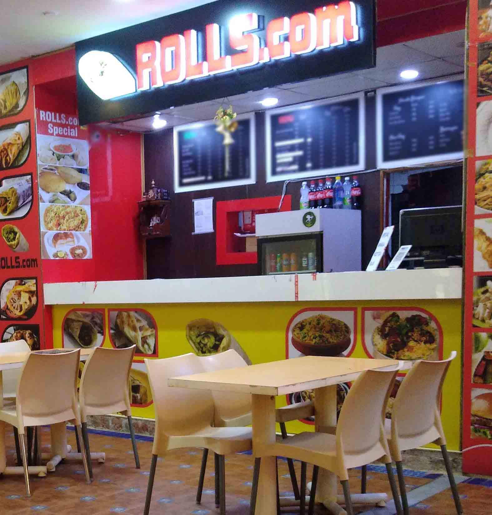Menu of Rolls.Com, Indirapuram, Ghaziabad
