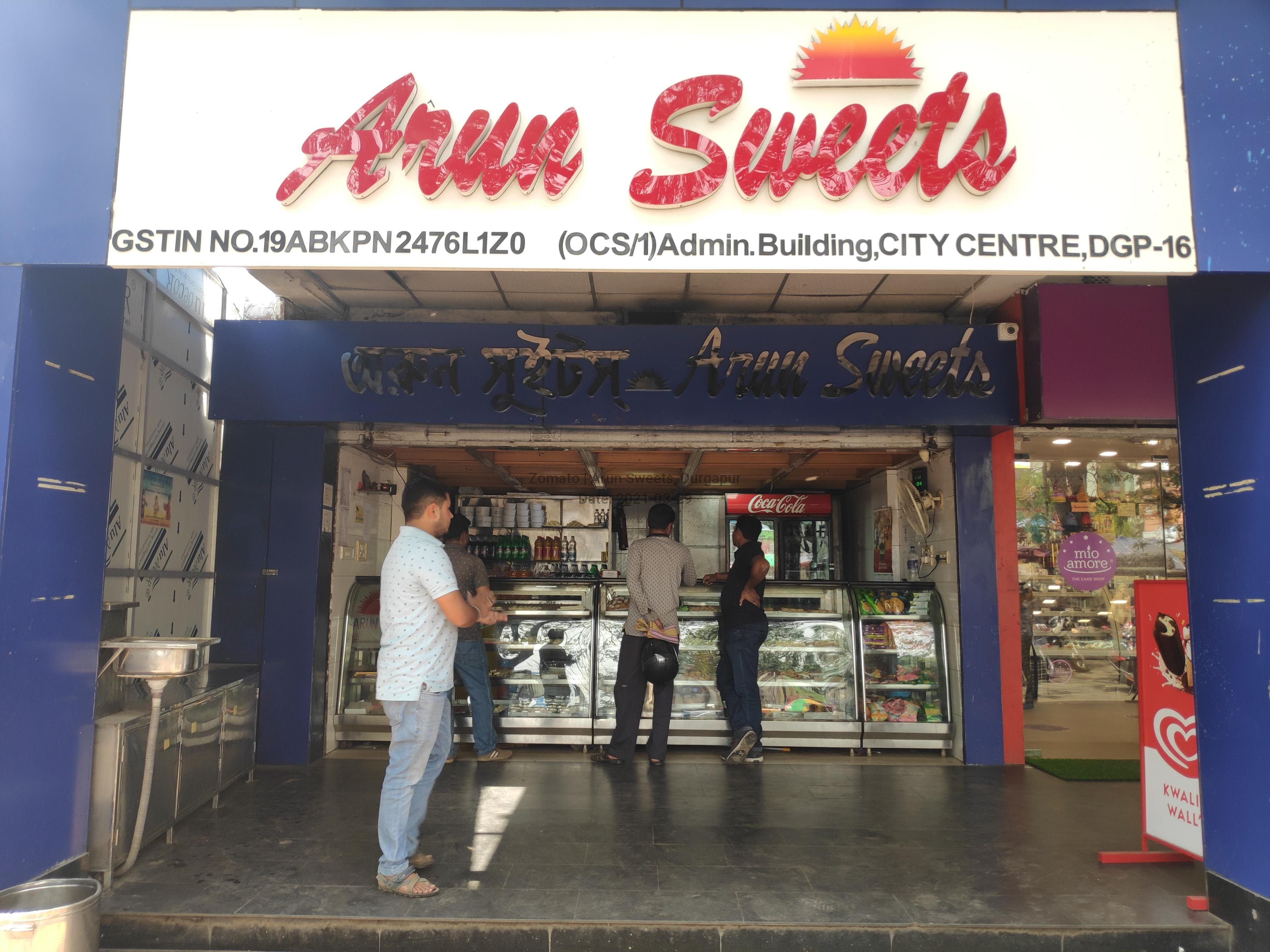 Arun Sweets, Durgapur Locality order online - Zomato