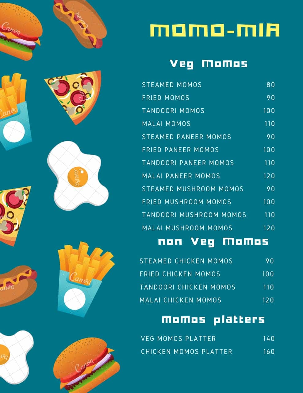 Momo Mia, Batala Locality order online - Zomato