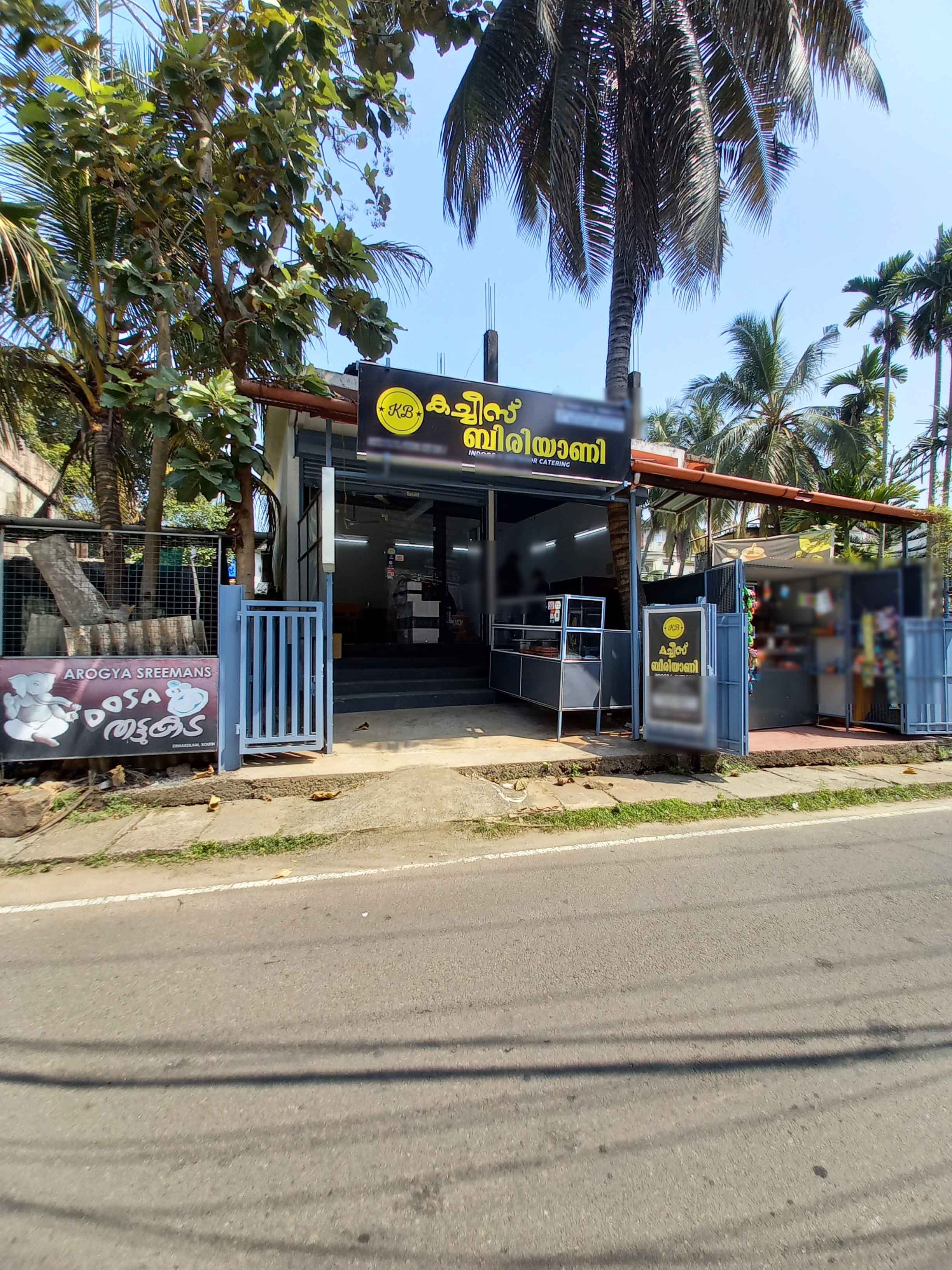 Menu of Kachees Biriyani, Pallimukku, Kochi