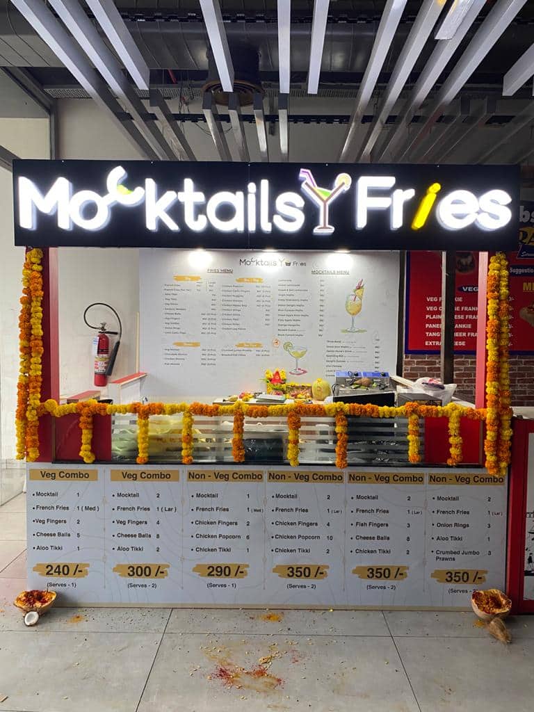 Menu of Mocktails And Fries, Uppal, Secunderabad