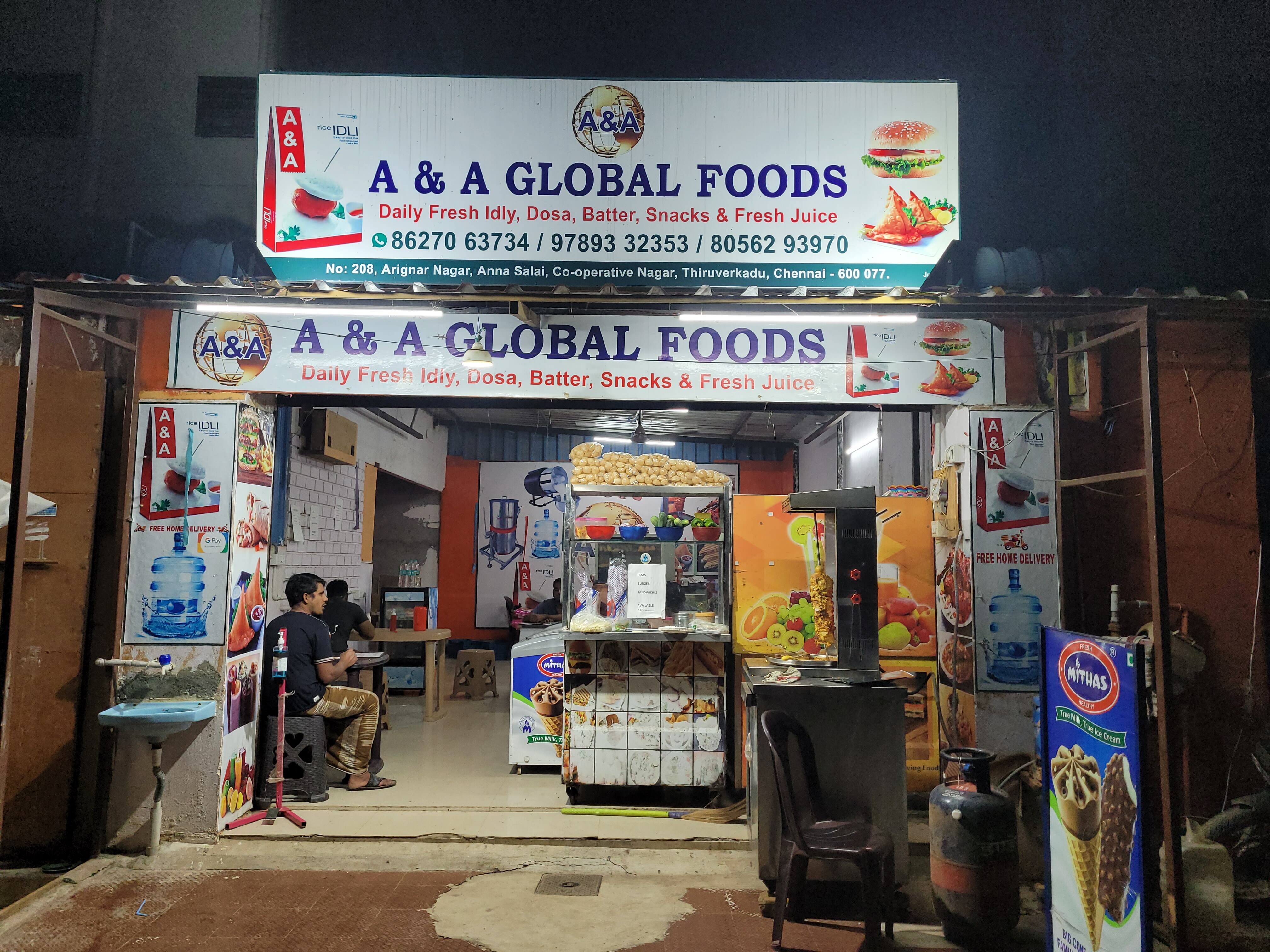 A & A Global Foods, Poonamalle order online - Zomato