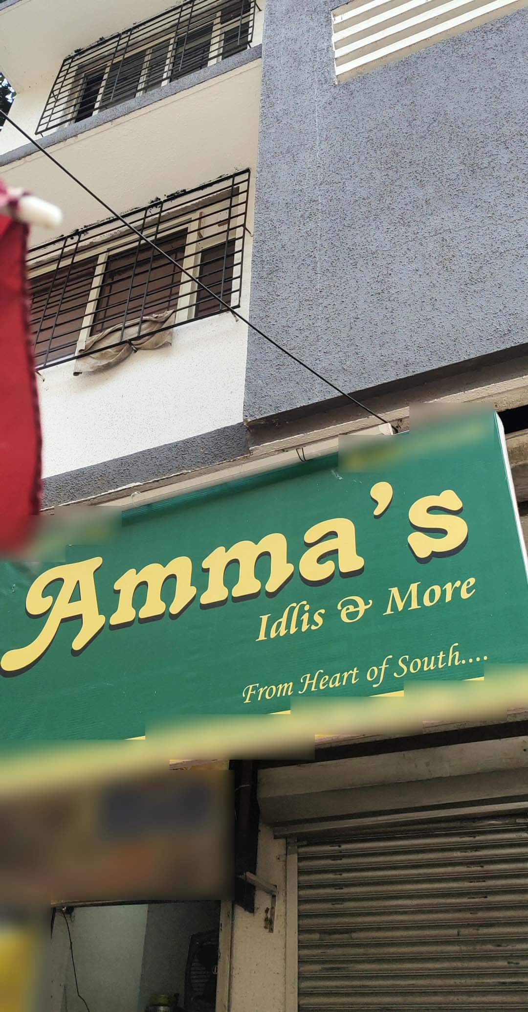 Menu of Amma's, Goregaon West, Mumbai