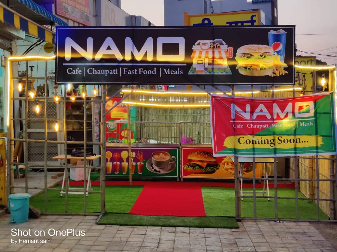 Menu of Namo Chaupati, Chitrakoot, Jaipur