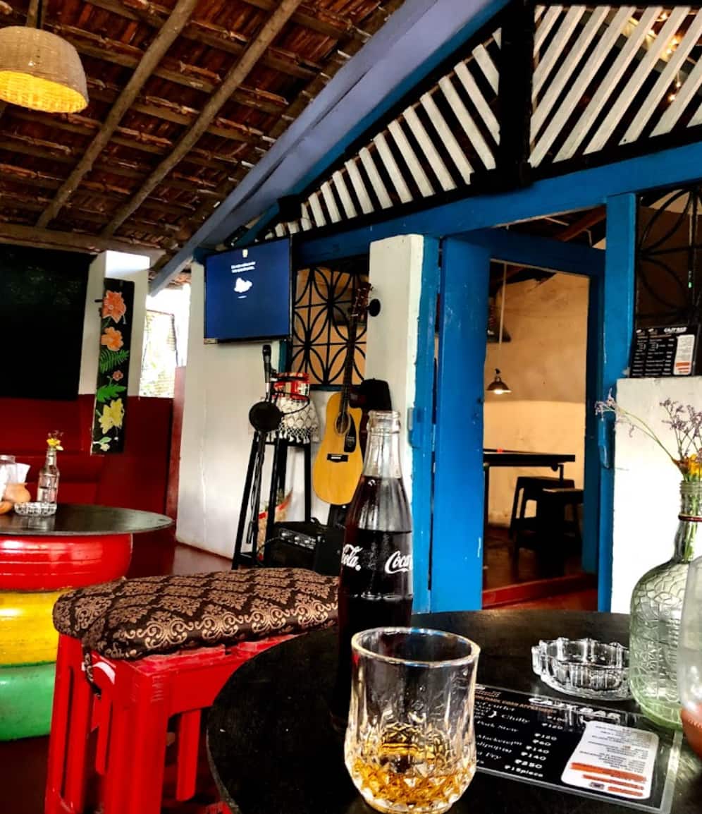 Menu of Cajy Bar, Baga, Goa