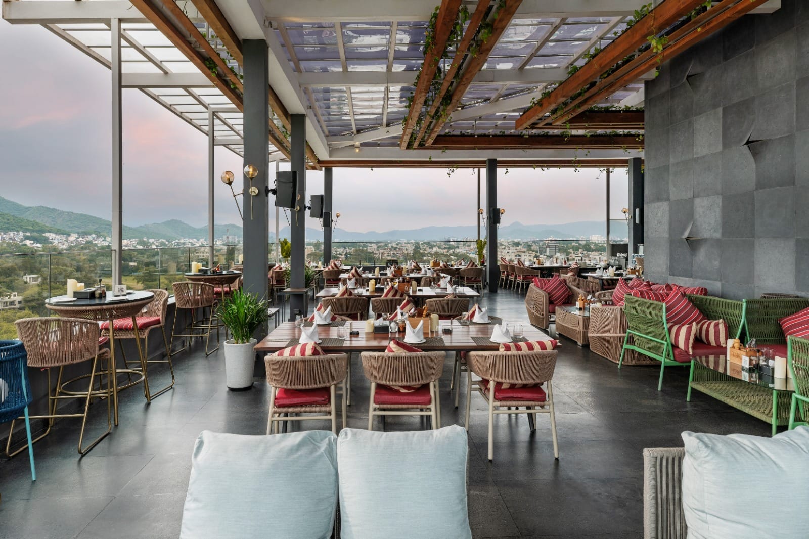 Menu of Taro, Panchwati, Udaipur