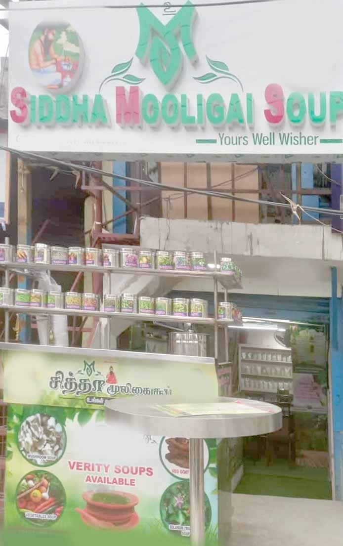 Menu of Siddha Mooligai Soup, Arumbakkam, Chennai