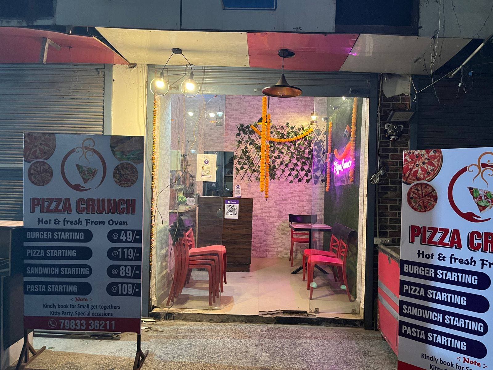 Menu of Pizza Crunch, Amrapali Dream Valley, Greater Noida