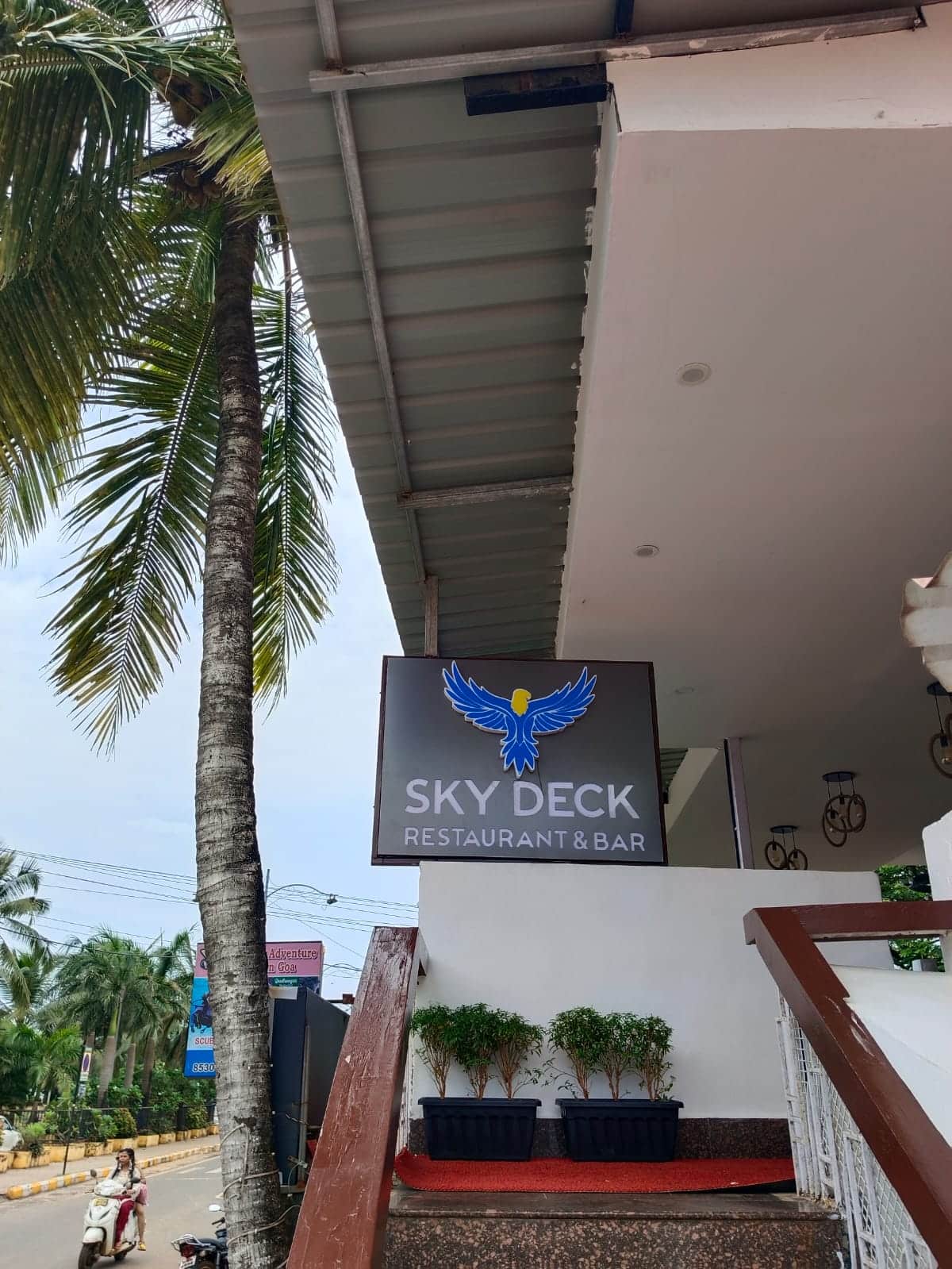 Menu of Sky Deck Restaurant & Bar, Candolim, Goa