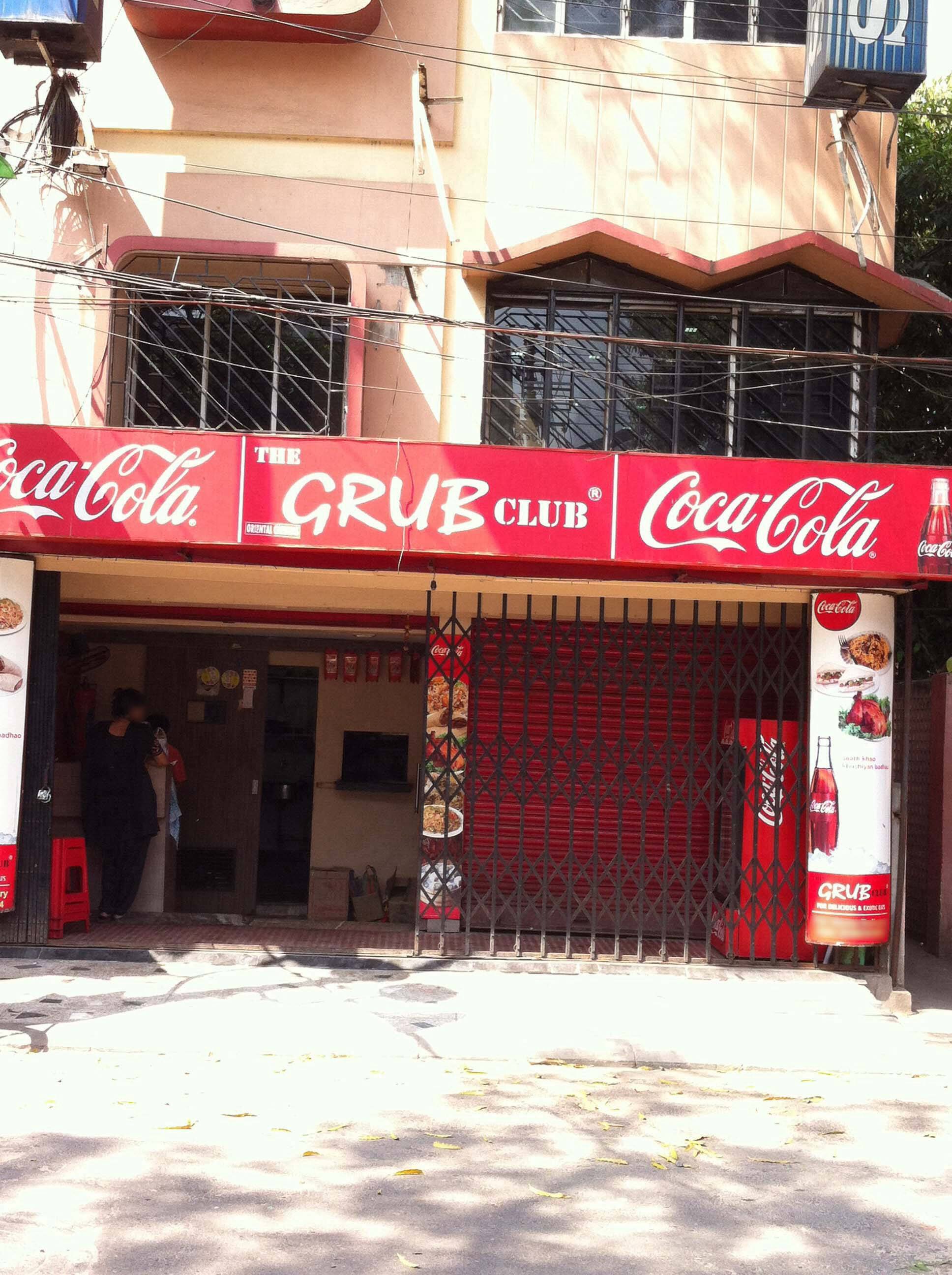 Menu of The Grub Club, Tollygunge, Kolkata
