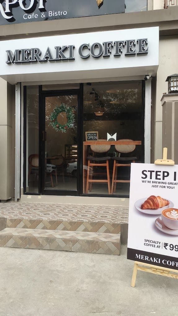 Menu of Meraki Coffee, New Town, Kolkata