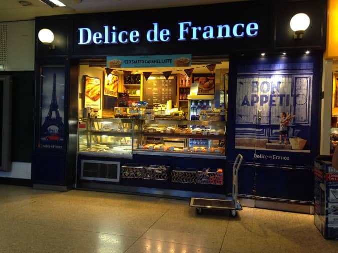 Delice De France Menu, Menu for Delice De France, Euston, London ...