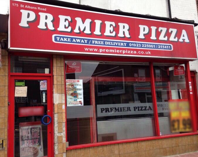 Premier Pizza Menu, Menu for Premier Pizza, Watford, London - Zomato UK