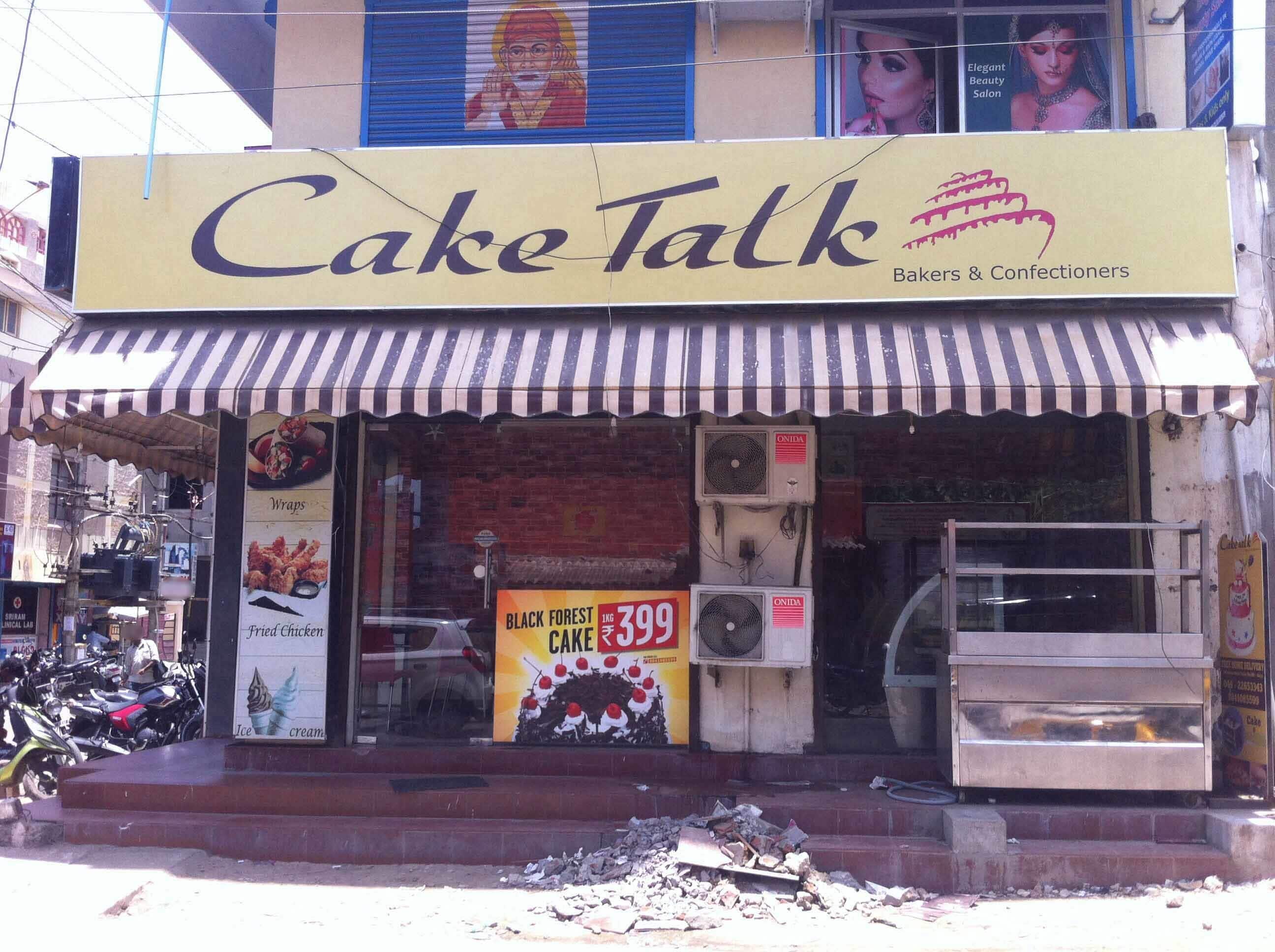 Menu of Cake Talk, Chromepet, Chennai