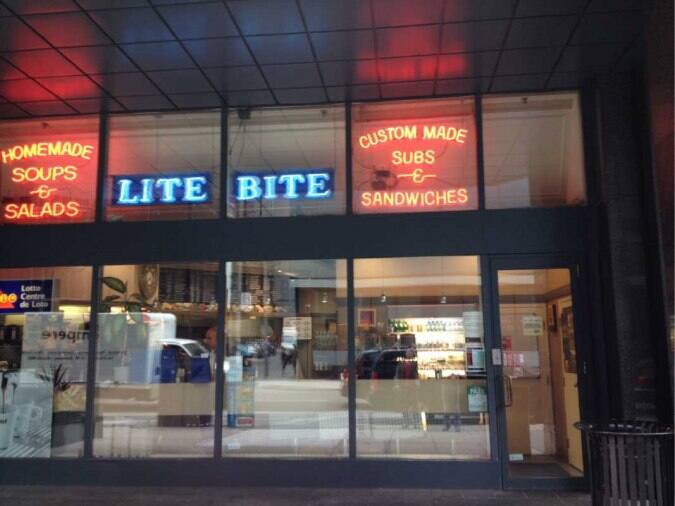 Lite Bite Menu Menu For Lite Bite Entertainment District Toronto Urbanspoonzomato