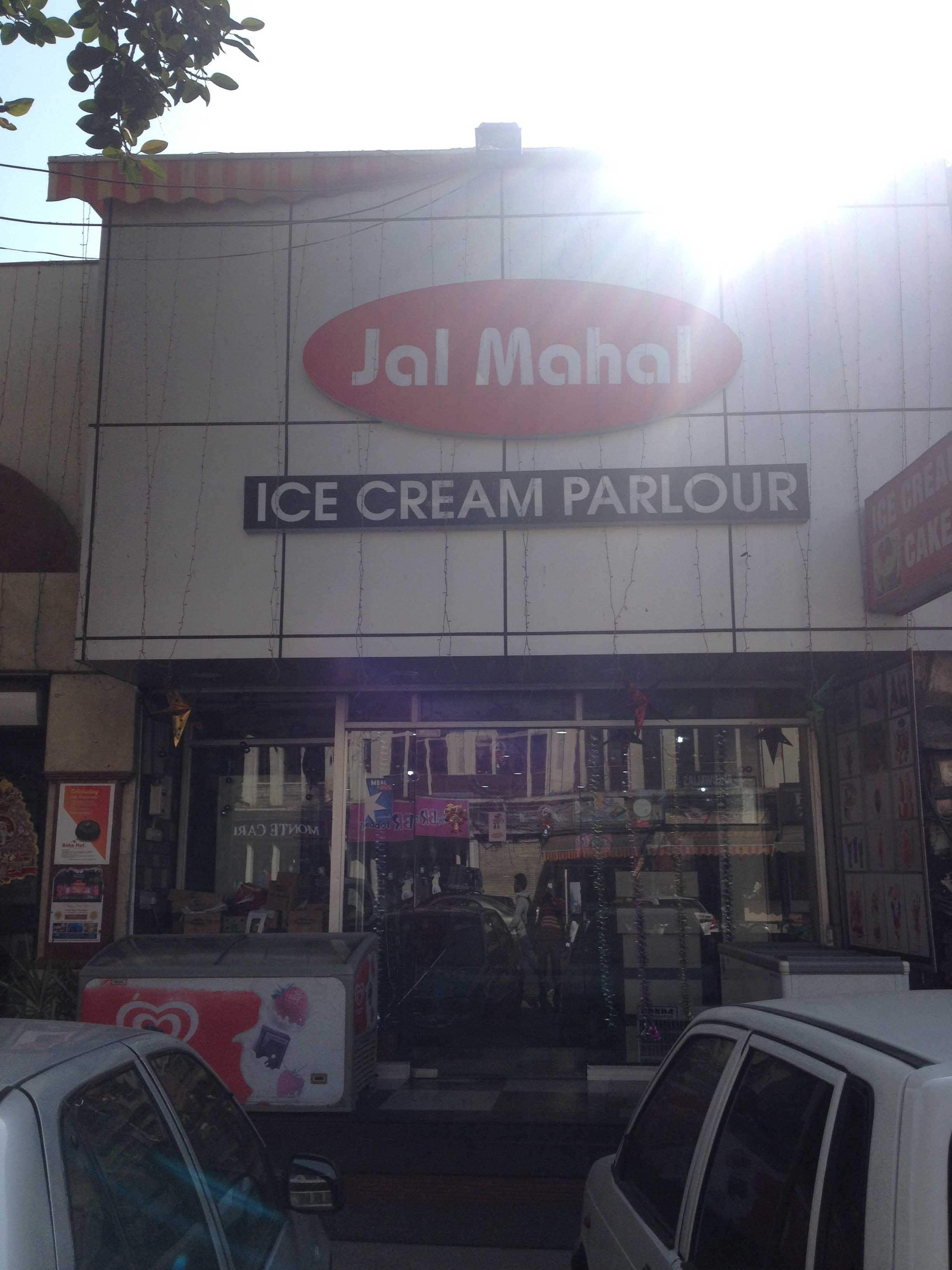 Jal Mahal Ice Cream Parlour Menu