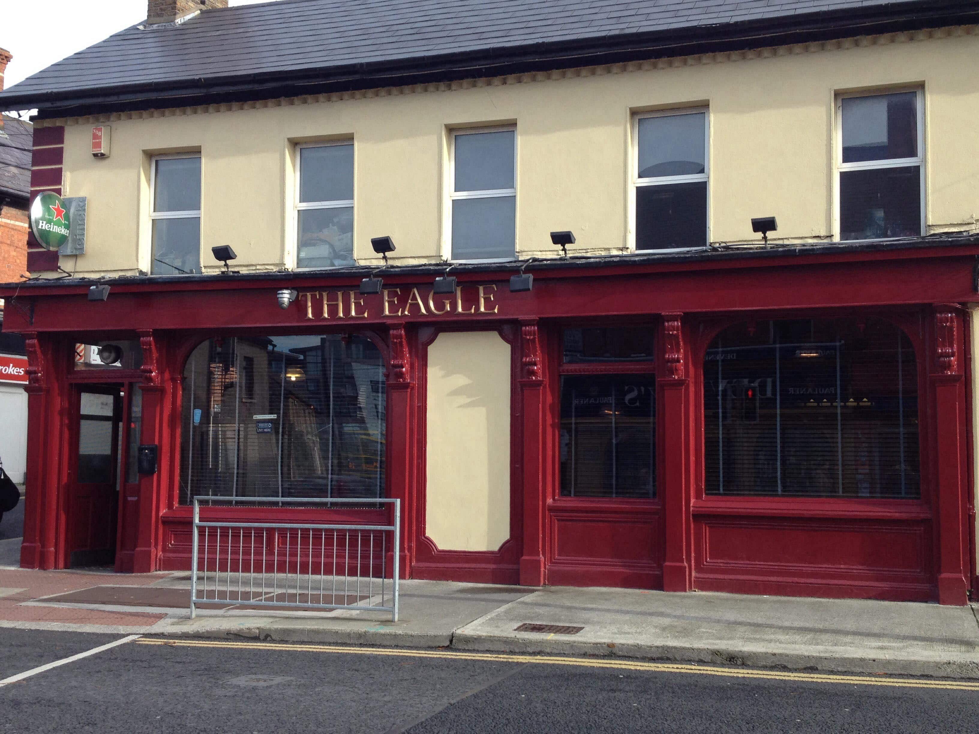 Menu of The Eagle House, Dundrum, Dublin