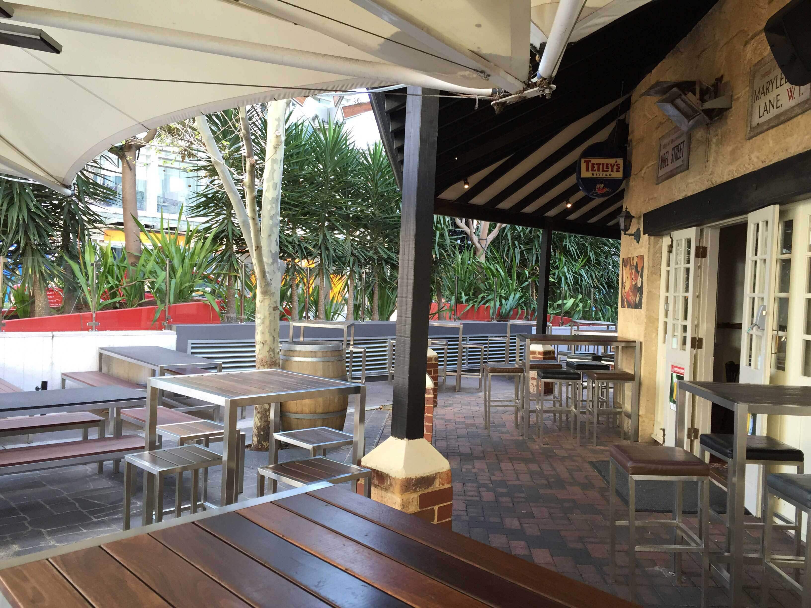 Menu of The Moon and Sixpence, Perth CBD, Perth