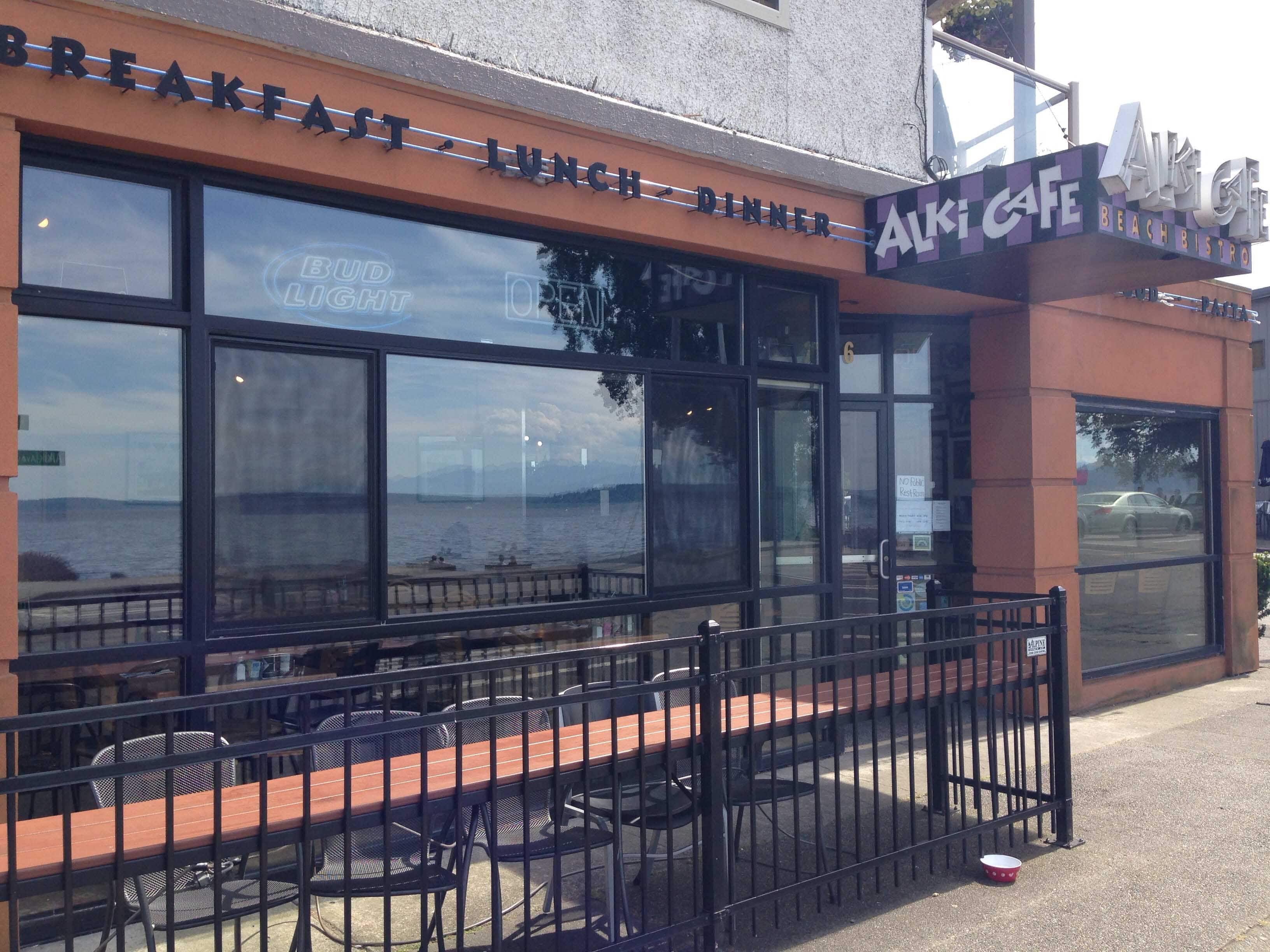 Menu of Alki Cafe, West Seattle, Seattle