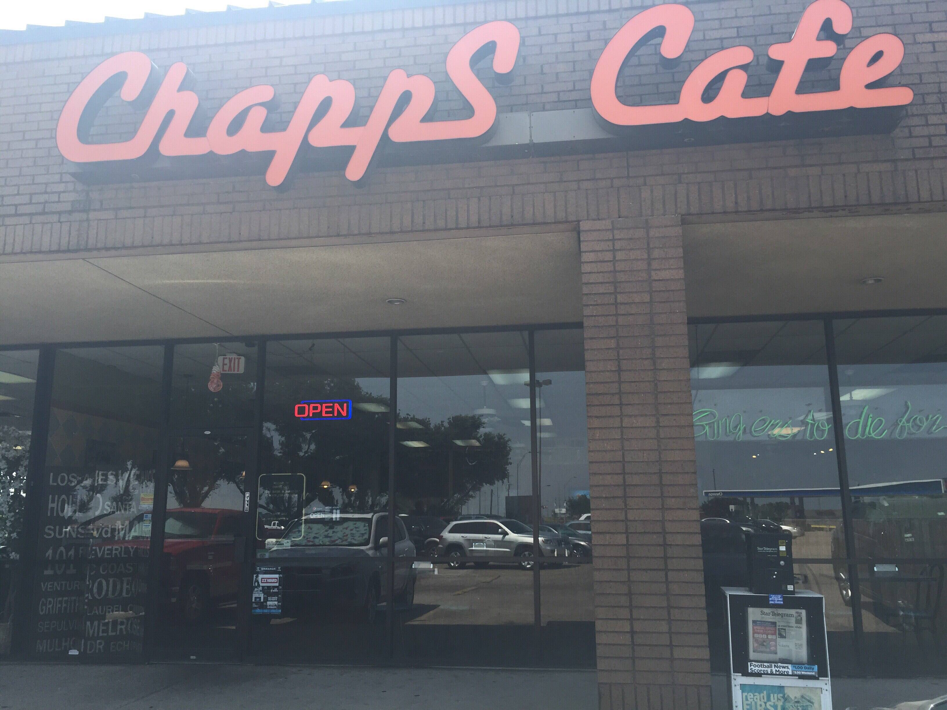 Menu of Chapps Cafe, Arlington, Arlington