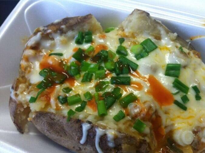 The Spud Spot menu, Menu restauracji The Spud Spot, Harvey, New Orleans ...