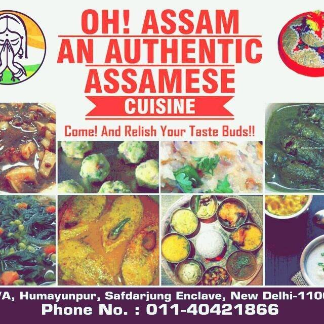 Oh! Assam Menu, Menu for Oh! Assam, Safdarjung, New Delhi - Zomato