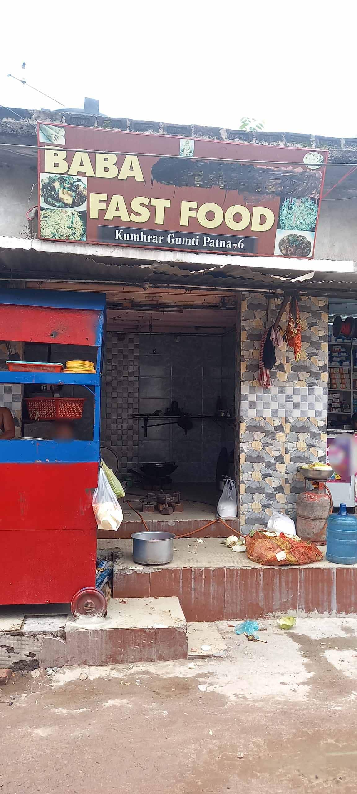 Menu of Baba Fast Food, Kankarbagh, Patna
