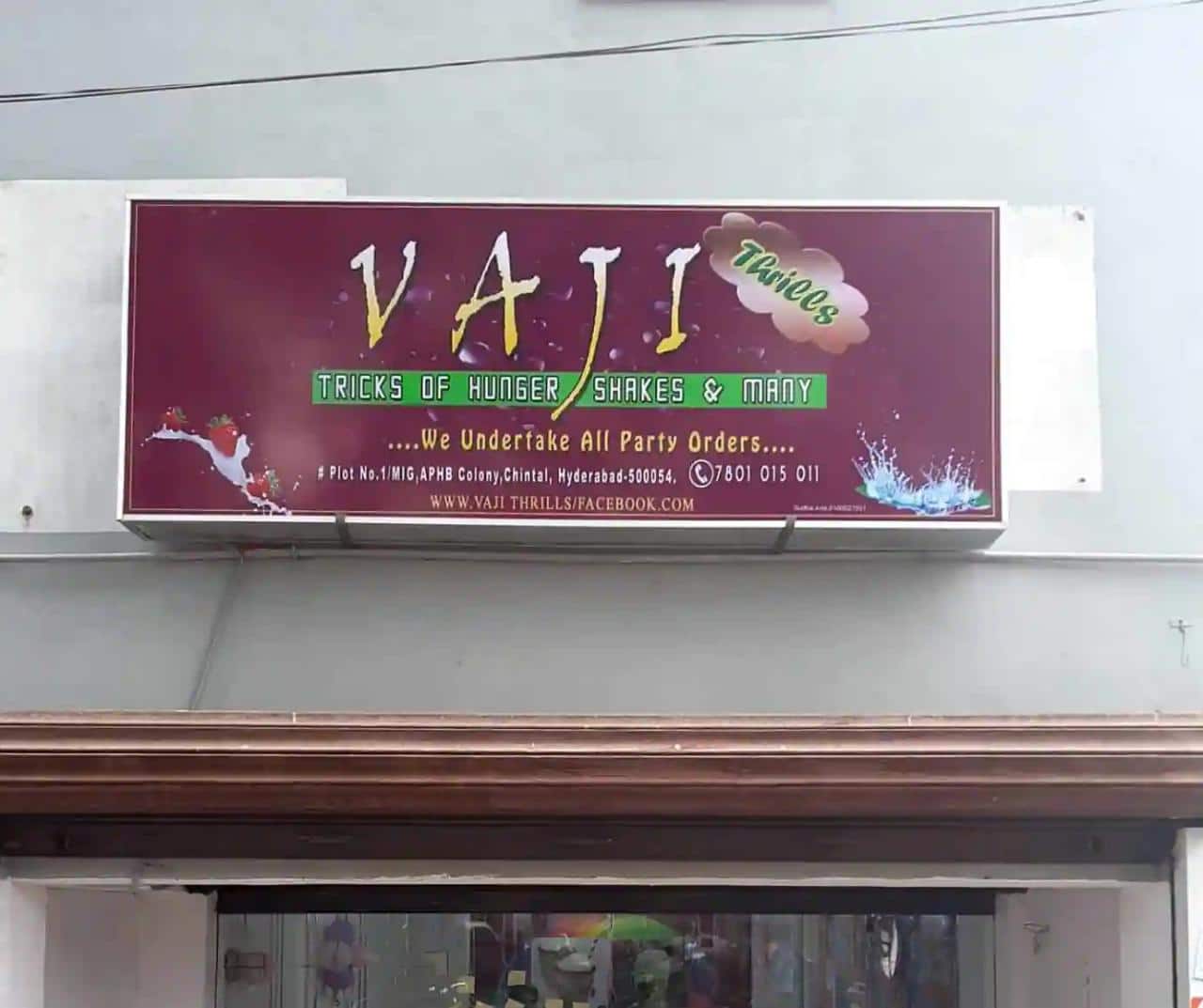 Vaji Thrills, Jeedimetla order online - Zomato